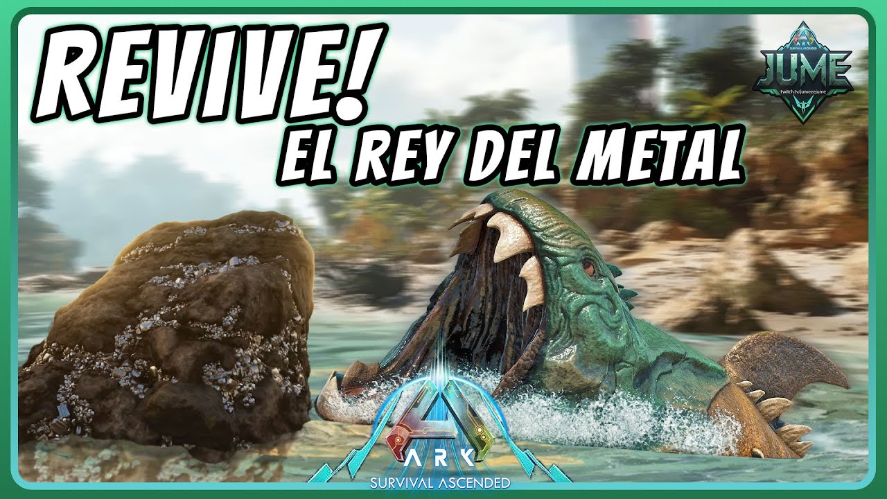 Reviviendo al Dunkleo el MEJOR farmeador de METAL de todo ARK asa ...
