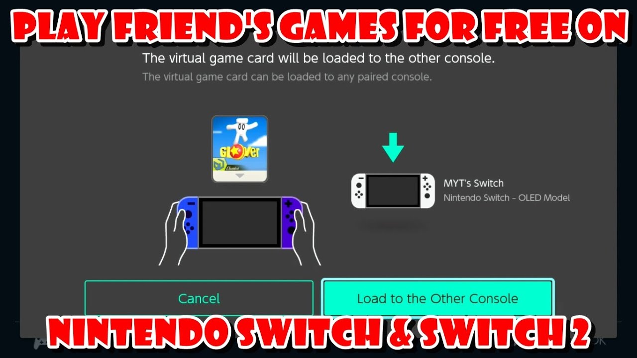 Play Your Friend's Games For Free Indefinitely On Nintendo Switch and ...