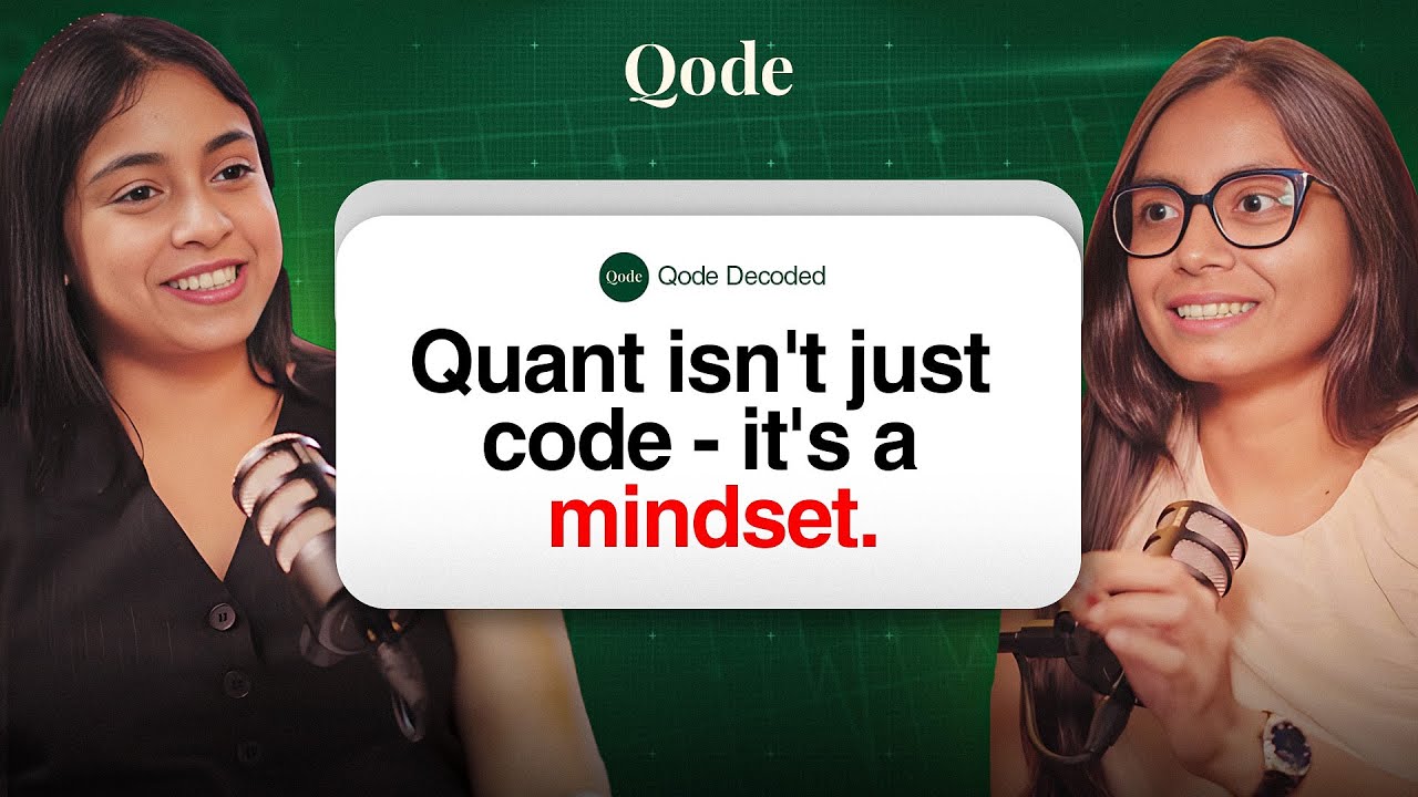 Quant Isn’t Just Code - It’s a Mindset: Ft. Vidhi Chheda, Partner and Head of Quant Research at ...