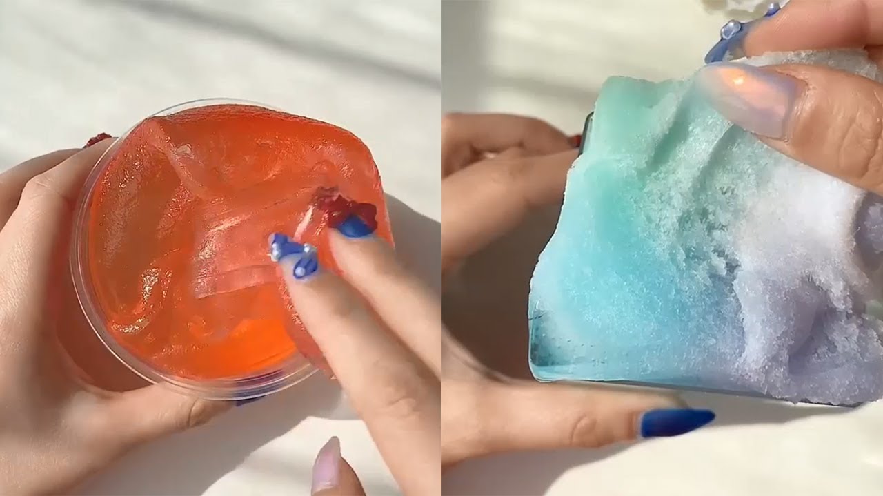 Satisfying Slime ASMR | decompression Slime | Relaxing Slime Videos ...