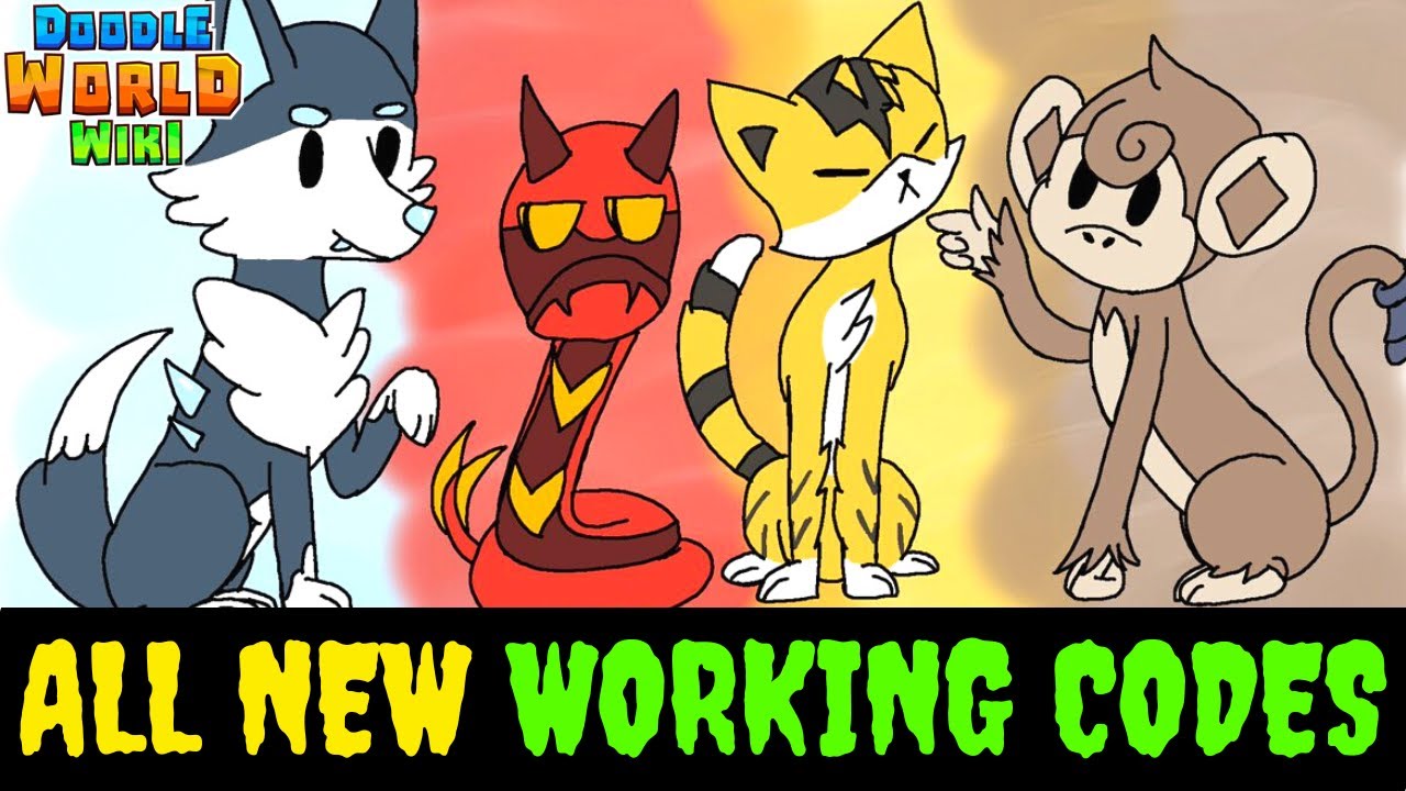 Doodle World Codes - Roblox Doodle World Codes 2022 - All Doodle World Codes - YouTube