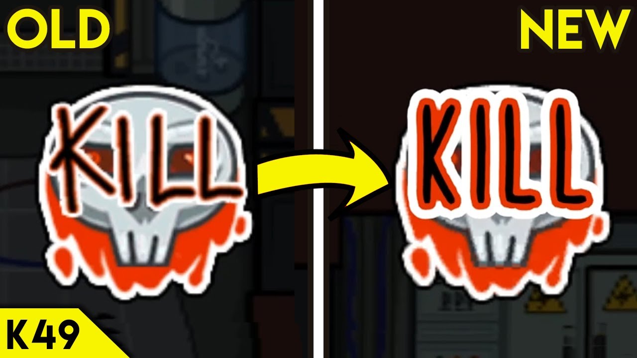 Among Us New Update - Old vs New Fonts and Buttons - YouTube