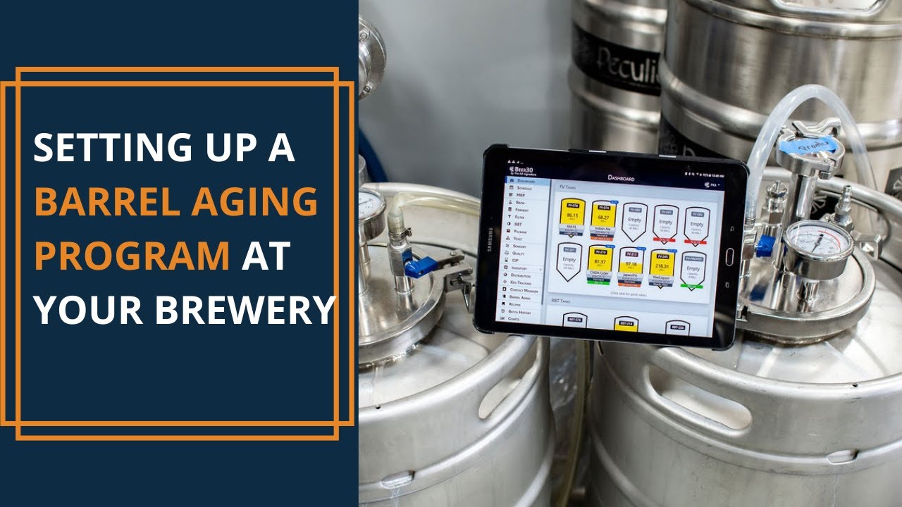 Setting Up a Barrel Aging Program for Your Brewery - YouTube