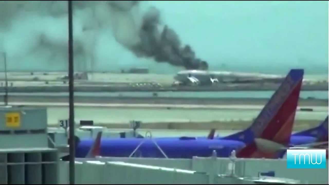 boeing 777 crash full - YouTube