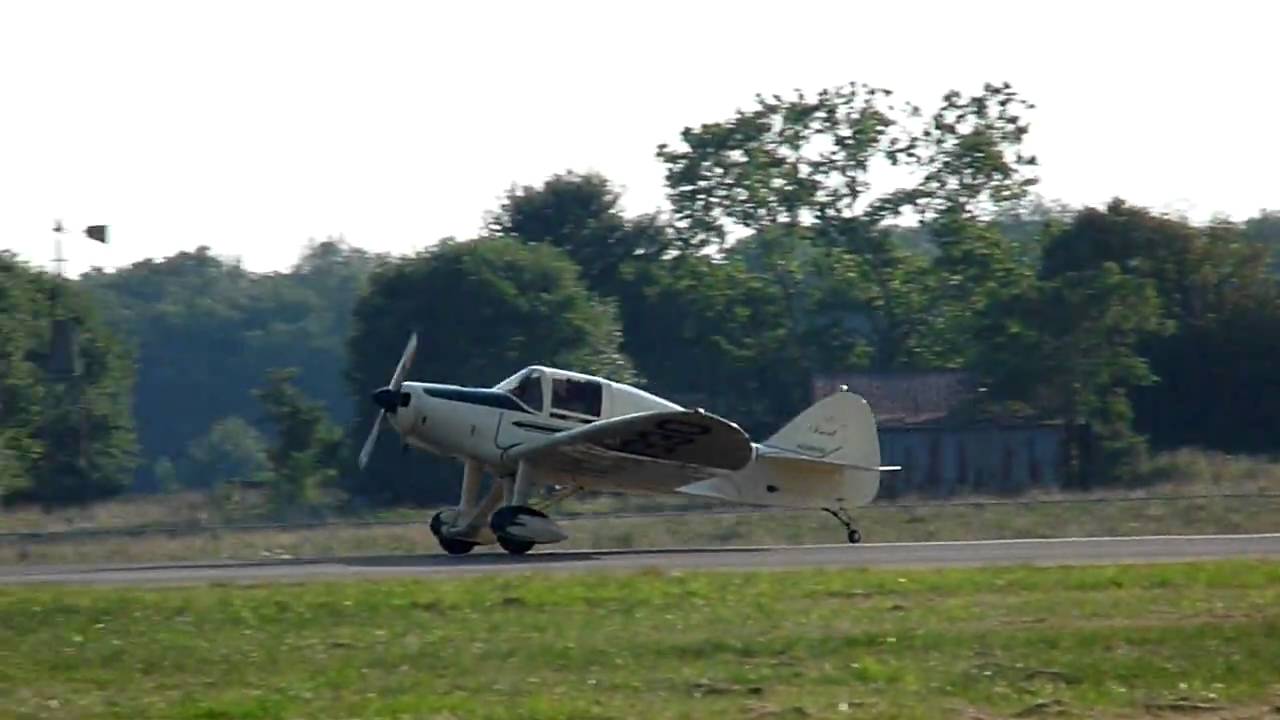 Culver Dart, NC20930 Landing at KHWY on July 19, 2009 - YouTube
