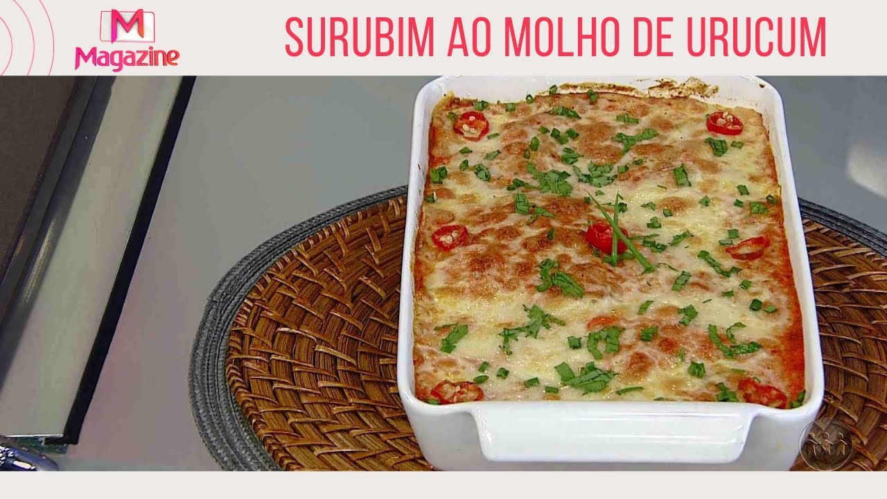 RECEITA: Como fazer surubim ao molho de urucum - YouTube