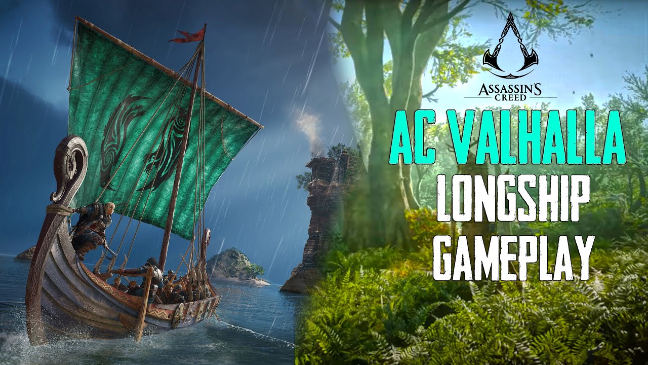 Assassin's Creed Valhalla: LONGSHIP GAMEPLAY DETAILS - YouTube