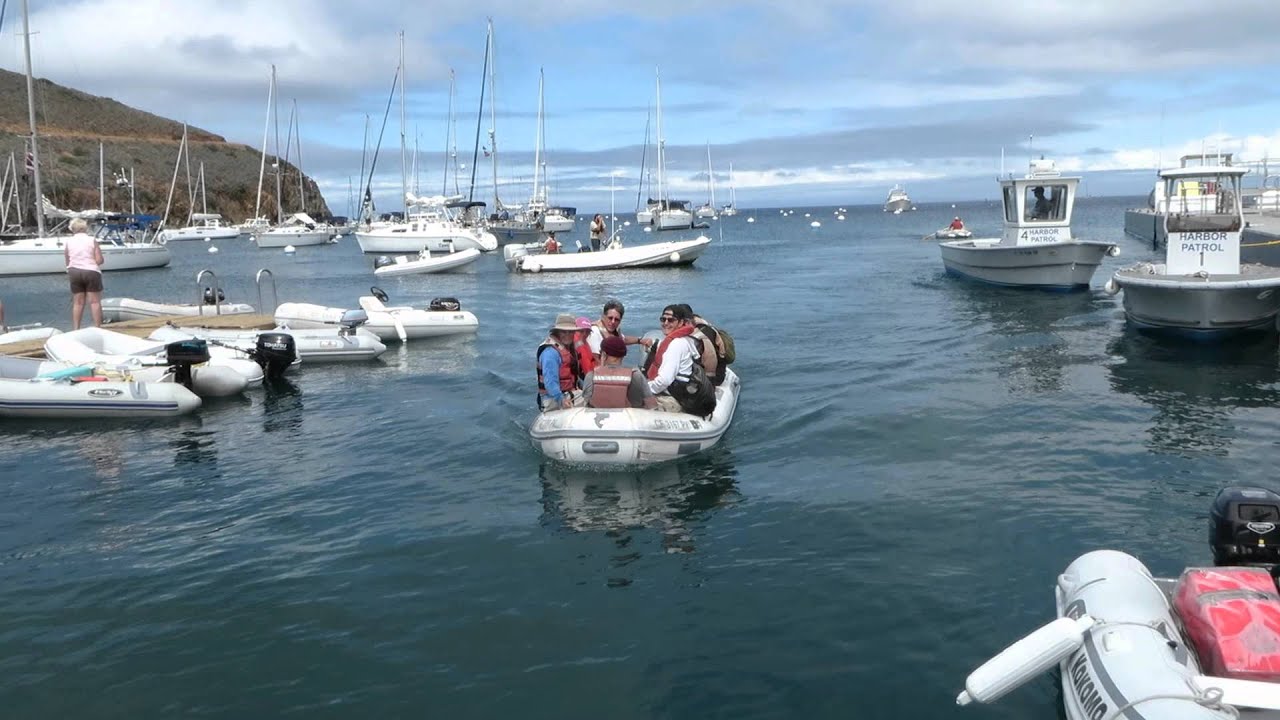 Small Boat Docks at Two Harbors, Catalina Island - YouTube