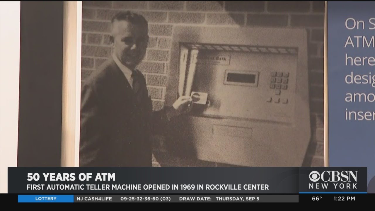 Inventor Of ATM Honored On Cash Machine's 50th Anniversary - YouTube