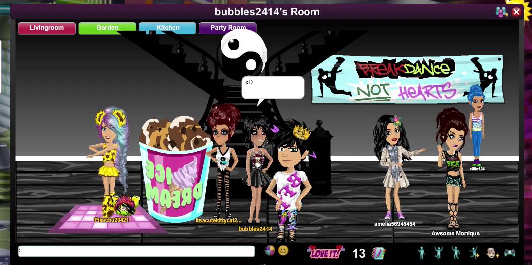 MSP- Dance party at bubble's place by Awsome Monique - YouTube