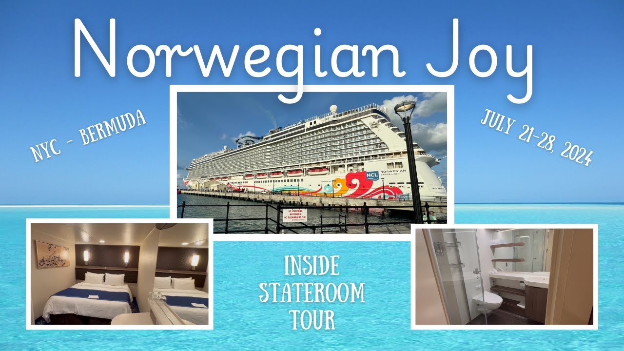 Tour of Norwegian Joy Inside Stateroom 5113 - Norwegian Cruise Line ...