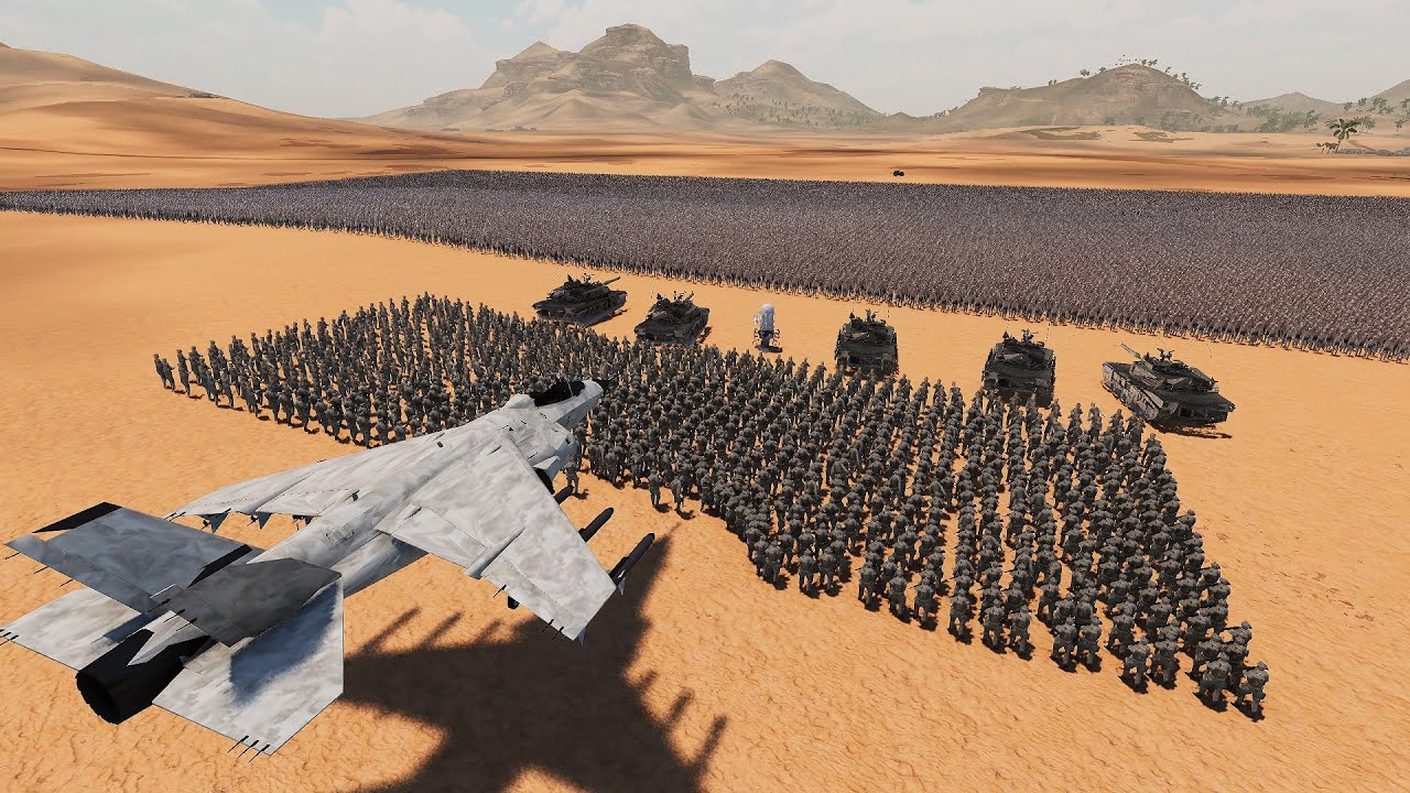 U.S ARMY vs 100,000 ZOMBIES - Ultimate Epic Battle Simulator 2 | UEBS 2 ...