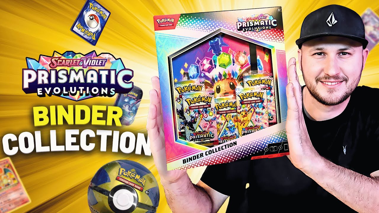 Prismatic Evolutions Binder Collection Youtube