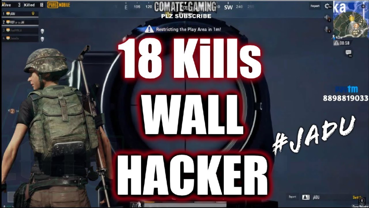 PERFECT PUBG MOBILE HACKER | WALL HACKS RUNNING HACKS | #JADU new pubg ...
