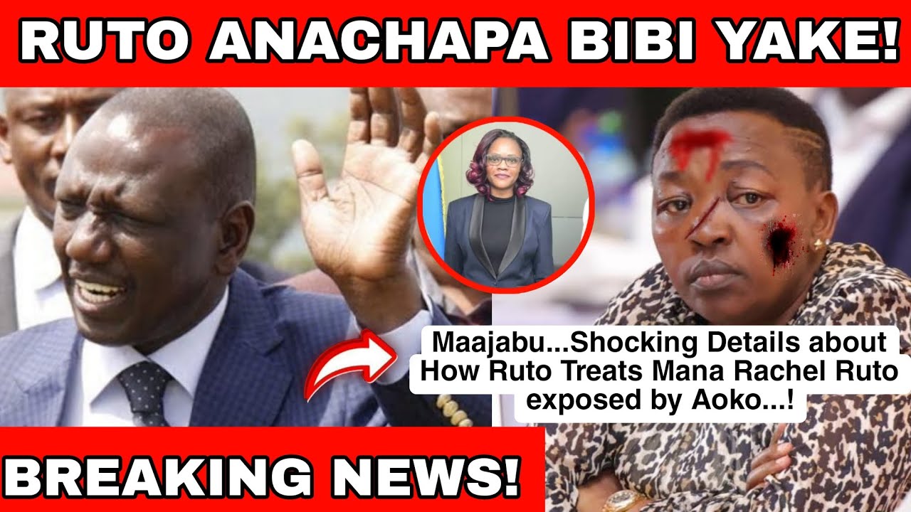 Shoking ️"President RUTO Anampiga Mama RACHEL RUTO " Maverick Aoko ...
