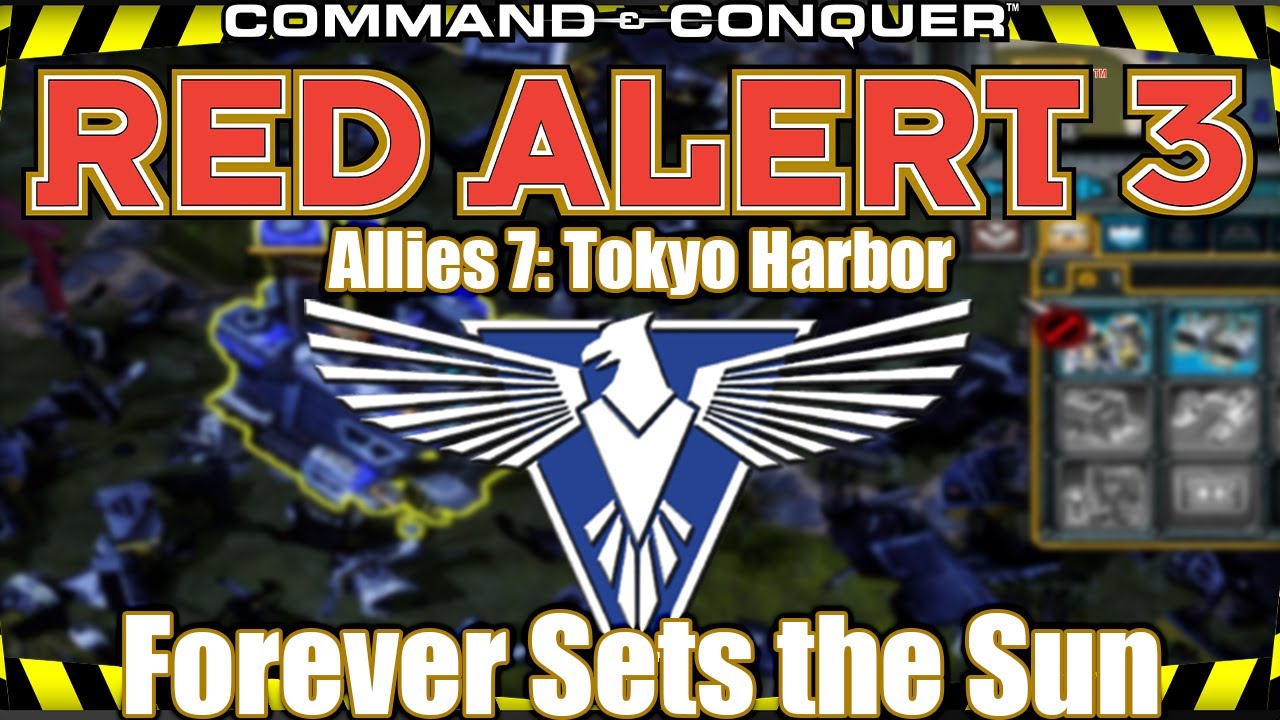 Allies 7: Tokyo Harbor - Forever Sets the Sun | C&C Red Alert 3 | Hard ...