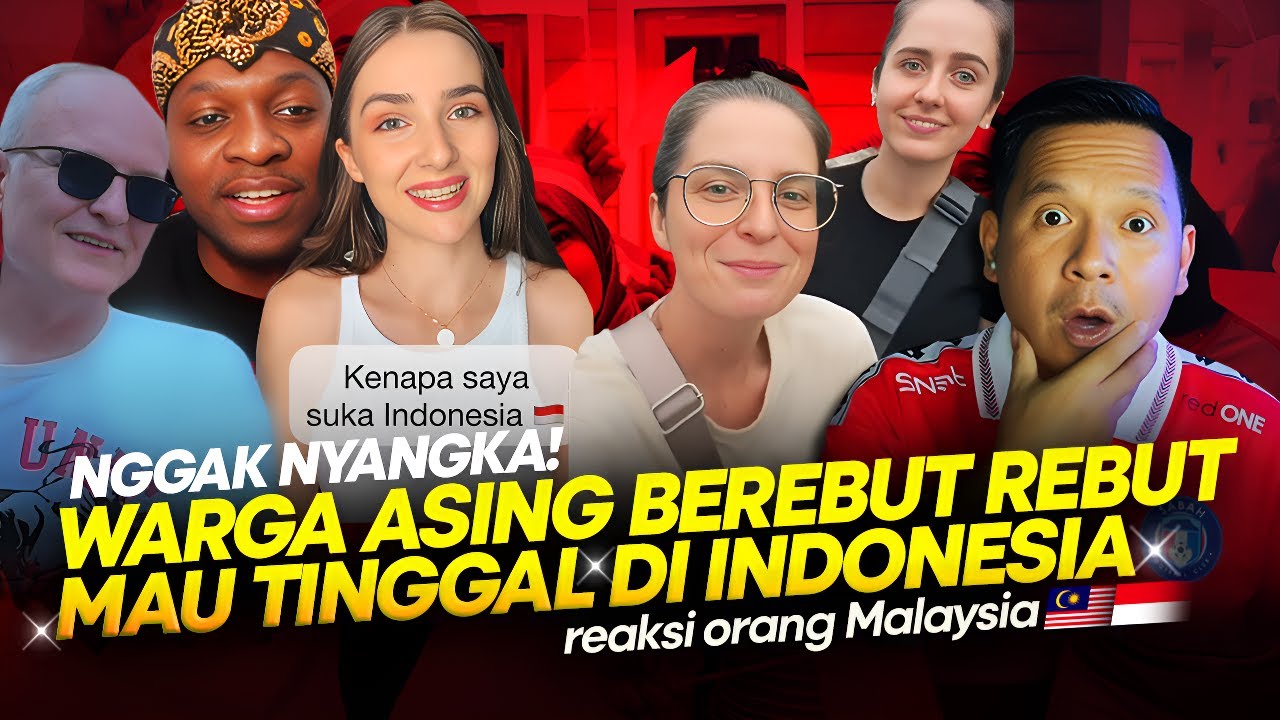 🔴🇮🇩WARGA ASING YANG SAMPE BEREBUT REBUT MAU TINGGAL DI INDONESIA HANYA ...