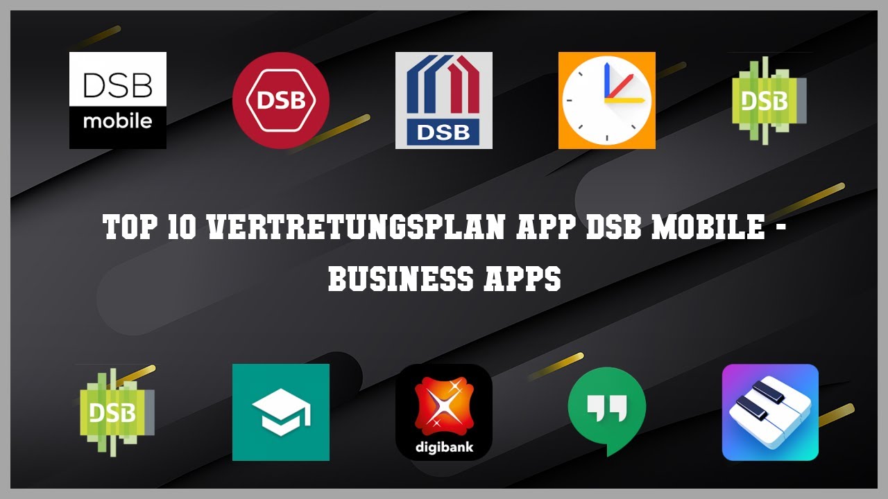 Top 10 Vertretungsplan App Dsb Mobile Android Appsbile - YouTube