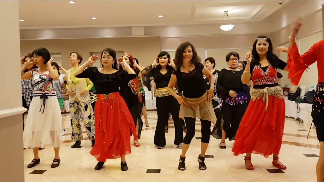 Ring Ring Line Dance - YouTube