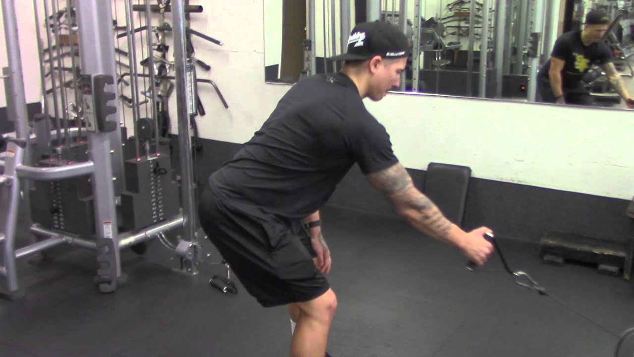 Single Arm Low Cable Row - YouTube