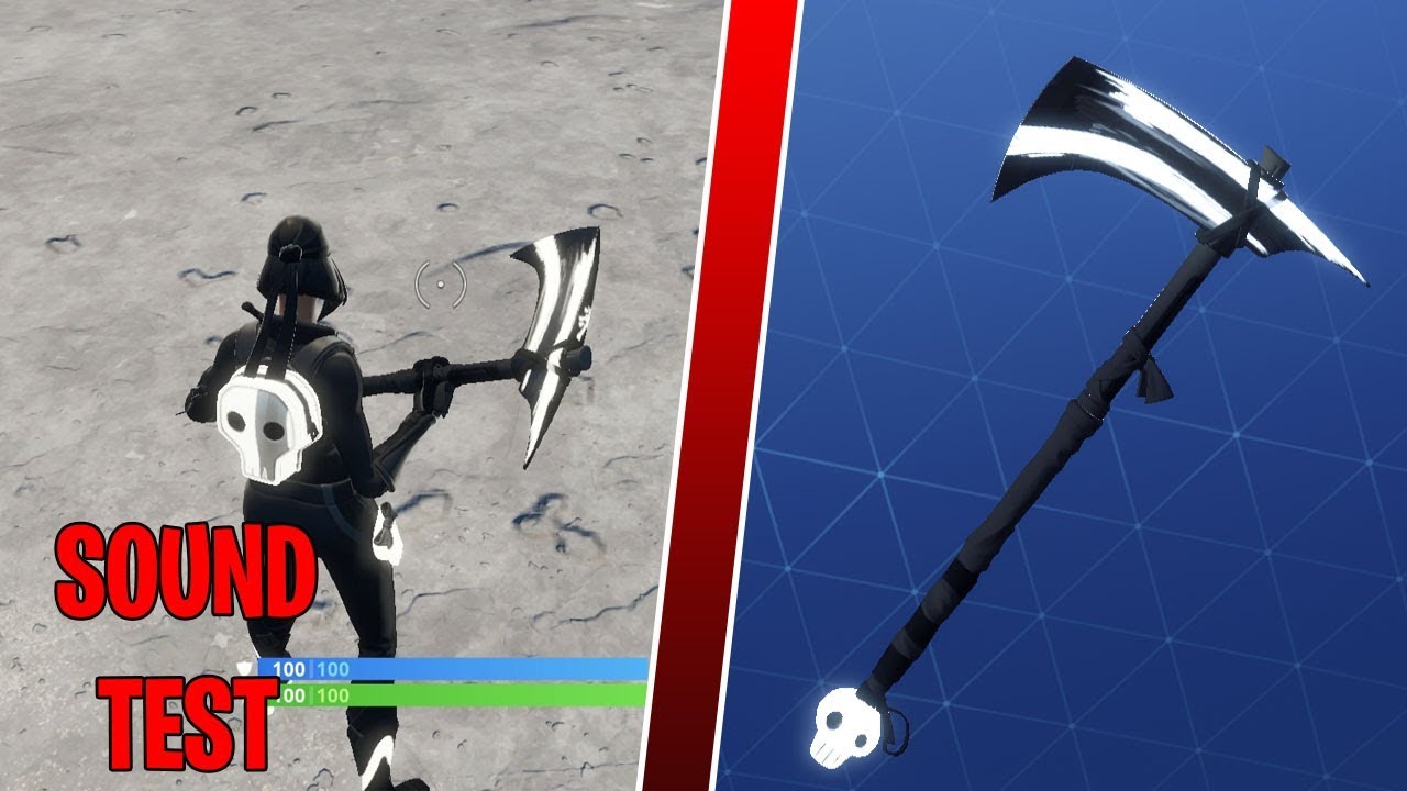 Fortnite *NEW* STARK SPLITTER Gameplay (Sound Test) - YouTube