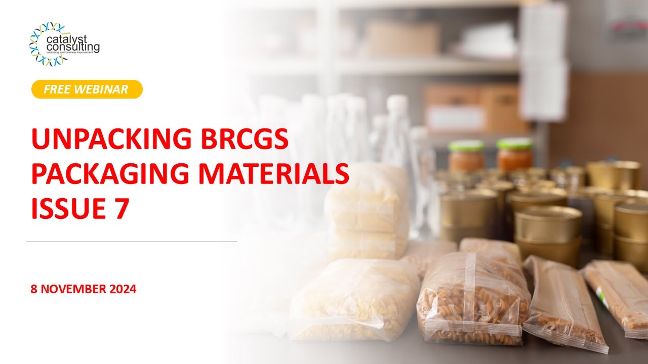 Unpacking BRCGS Packaging Materials Issue 7 - YouTube