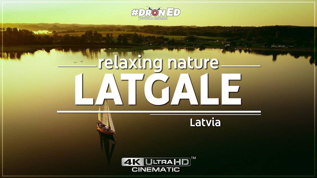 Relaxing nature 4K footage. Latgale, Latvia. | DJI Drone video - YouTube