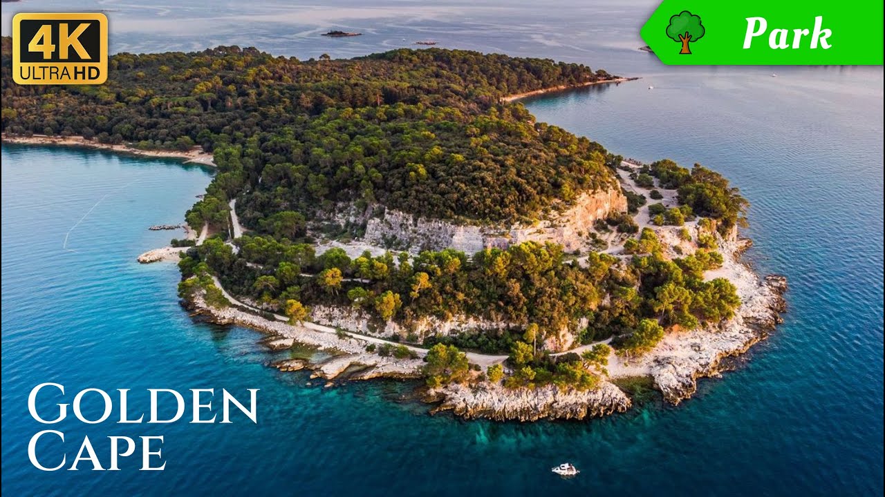 Golden Cape Park in Rovinj - Croatia Beautiful Places - YouTube