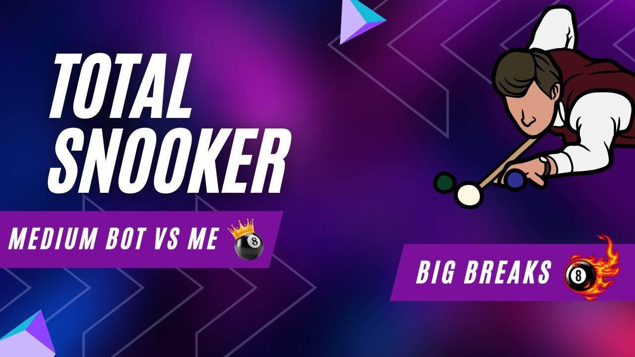 10 Ball Challenge Medium Bot | Winning In 3 Breaks | Total Snooker ...