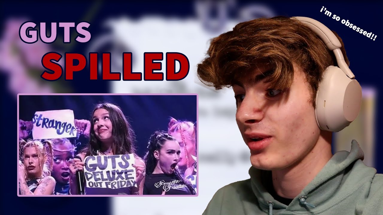 Olivia Rodrigo | Guts (spilled) - REACTION (i’m sad now…) - YouTube