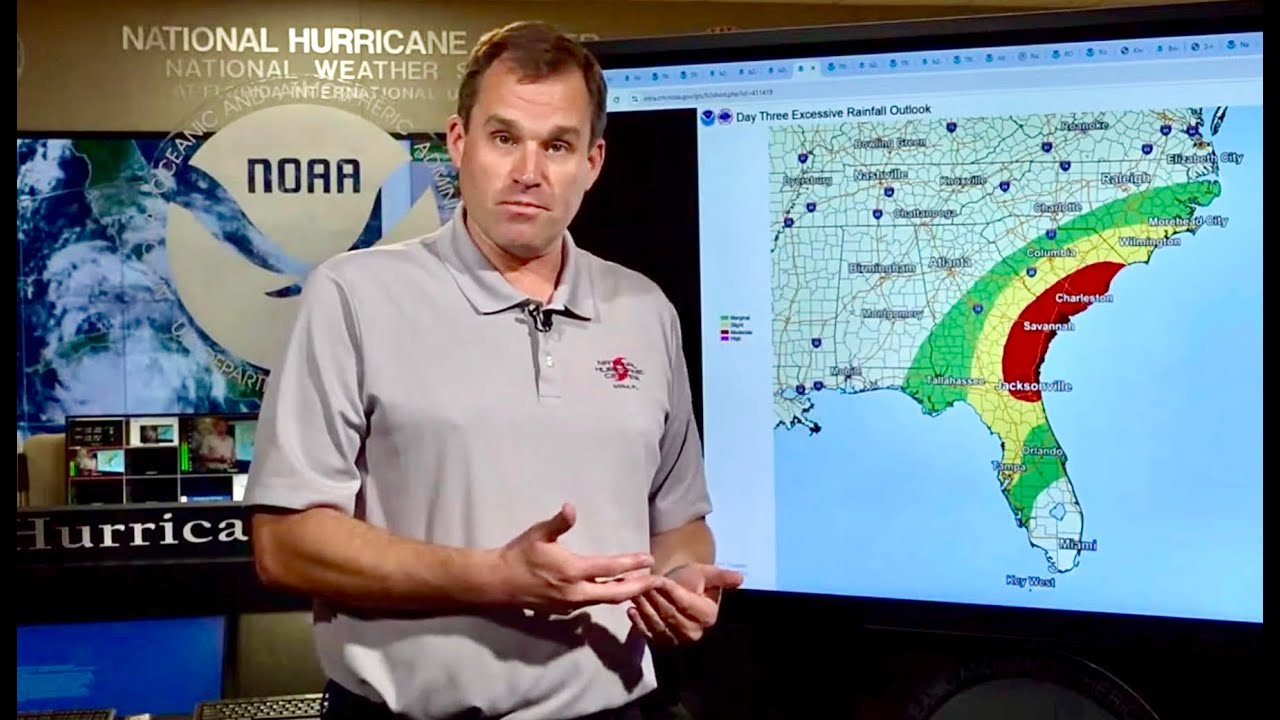 Morning Update on Tropical Depression Four from the NHC in Miami, FL ...