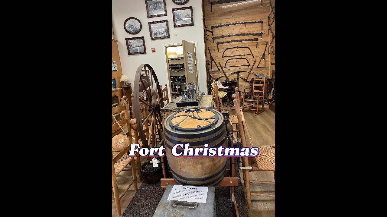 Fort Christmas Historical Park. #museum - YouTube
