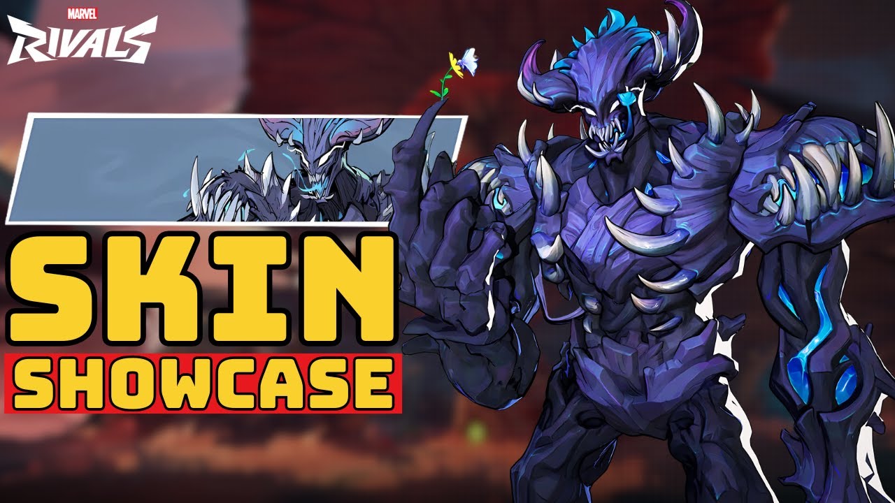 Groot Symbiote Flora Skin Showcase - Marvel Rivals - YouTube