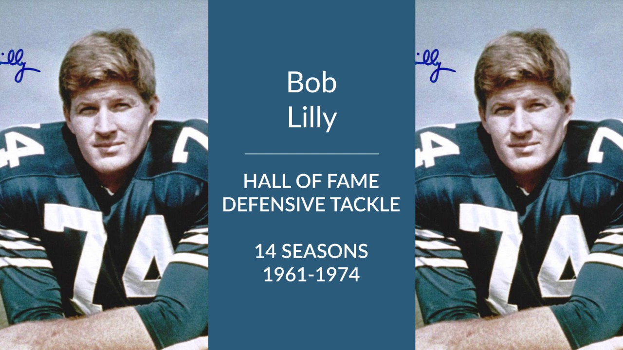 Bob Lilly Hall of Fame Football Defensive Tackle - YouTube