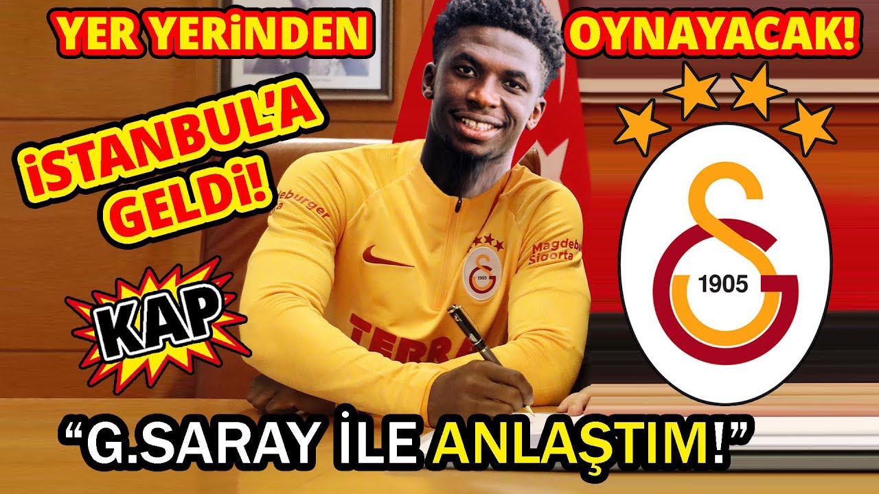 Ve Galatasaray'ın Yeni Transferi NEF Arena'da! Amadou Traore... (5 ...
