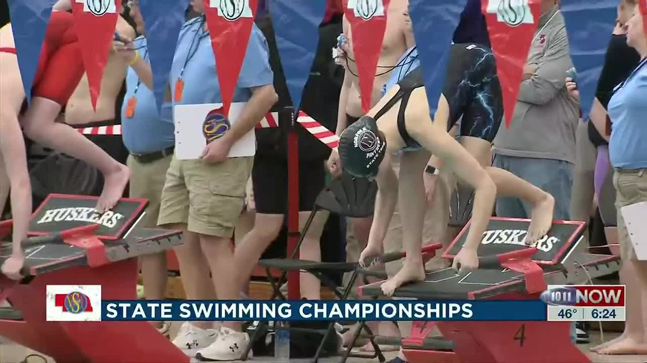 NSAA State Swimming Championships - YouTube