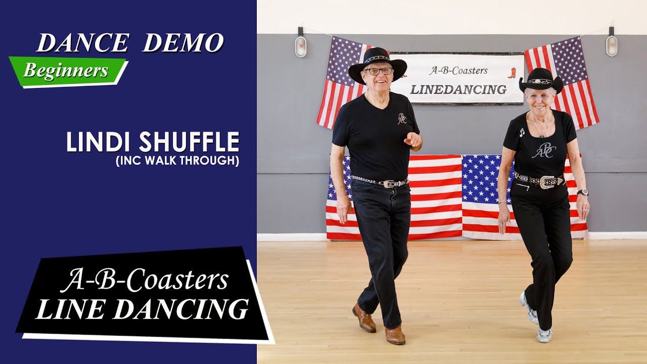 LINDI SHUFFLE - Learn to Linedance, Demo/Walk Through - YouTube