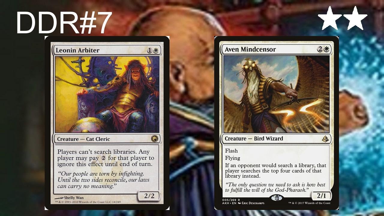 DDR #7 - Leonin Arbiter + Aven Mindcensor - YouTube