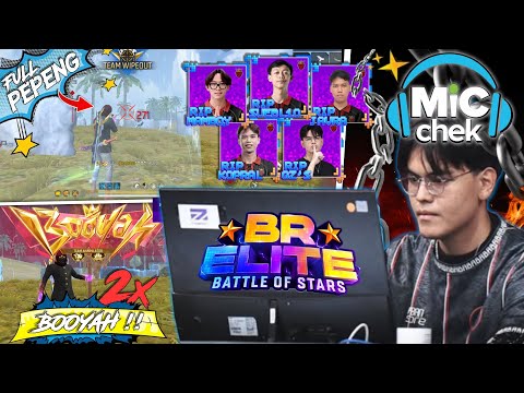 GZ FULL RUSH IN THE FINAL ZONE 😱 MIC CHECK RIP AIM BR ELITE DAY 2 - FREE FIRE