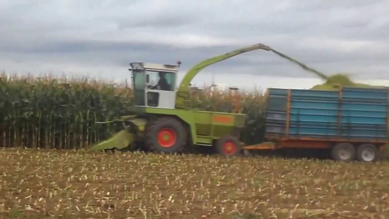 Ensileuse Claas SF-80 part1 - YouTube
