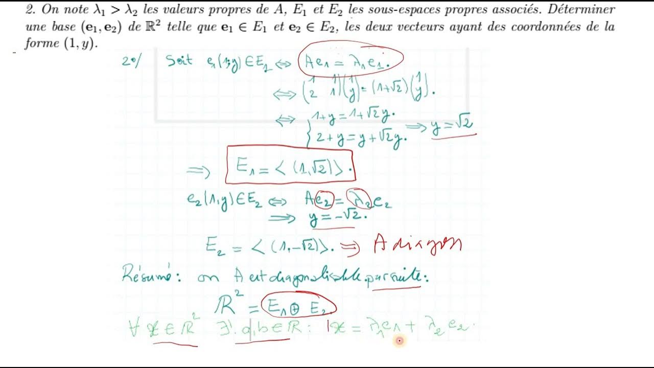 Correction devoir1 S3 2024 exe2 - YouTube