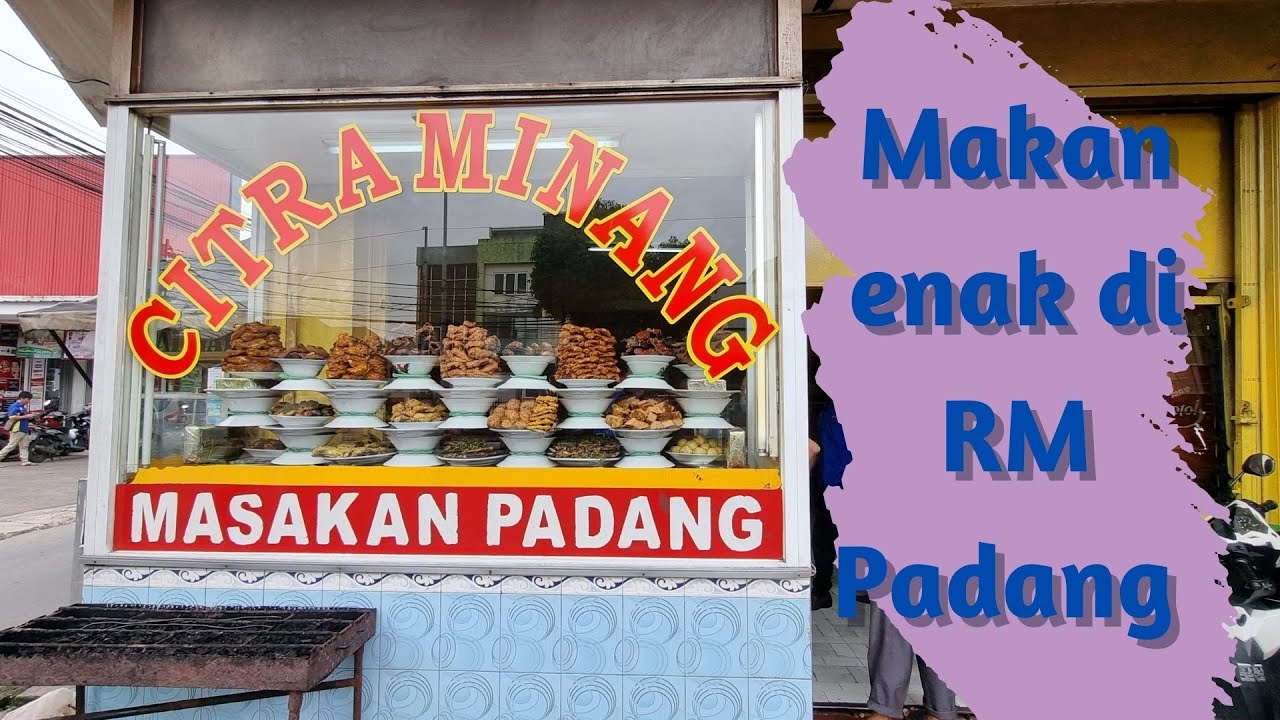 Makan nasi padang di Garuda | Citra Minang - YouTube