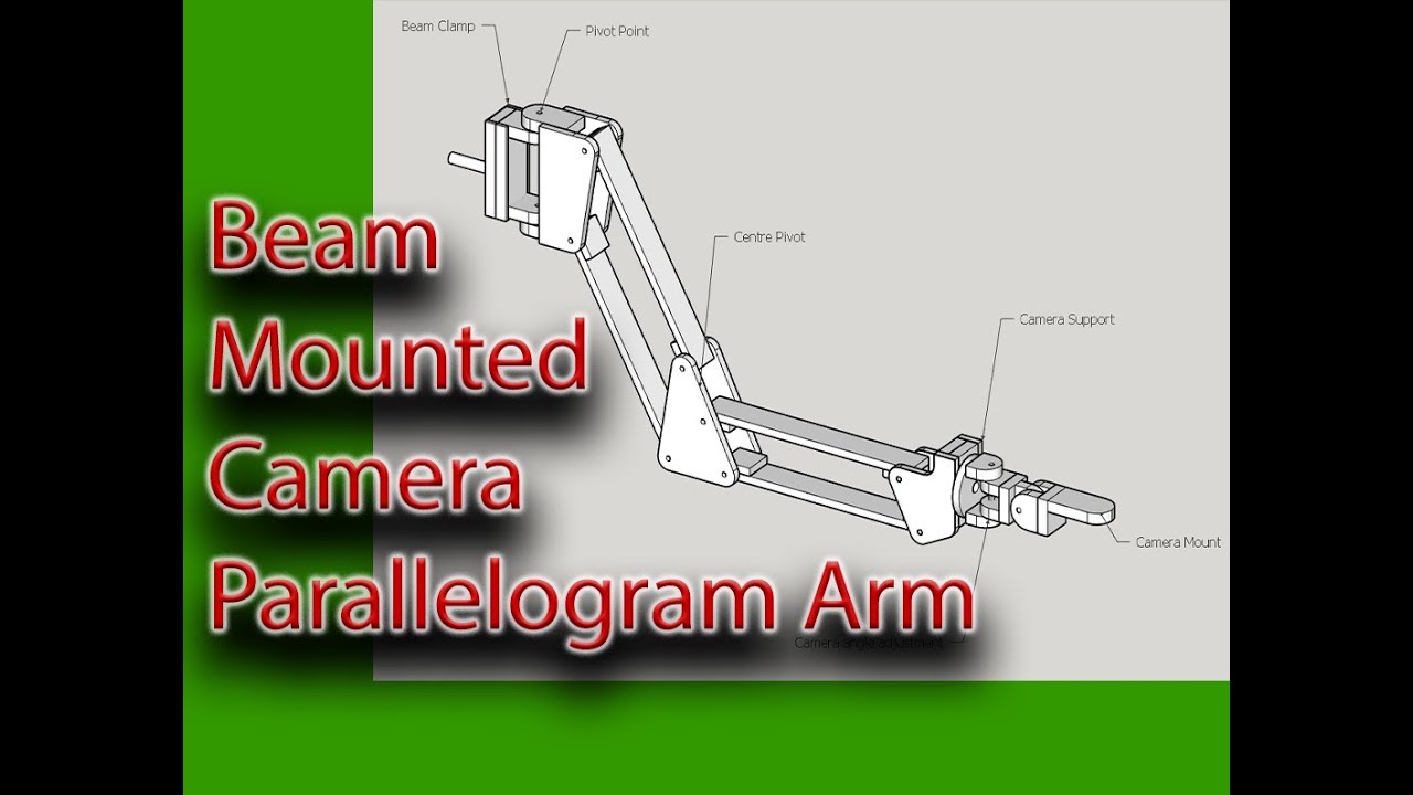 Beam Mounted Parallelogram Camera Arm - YouTube