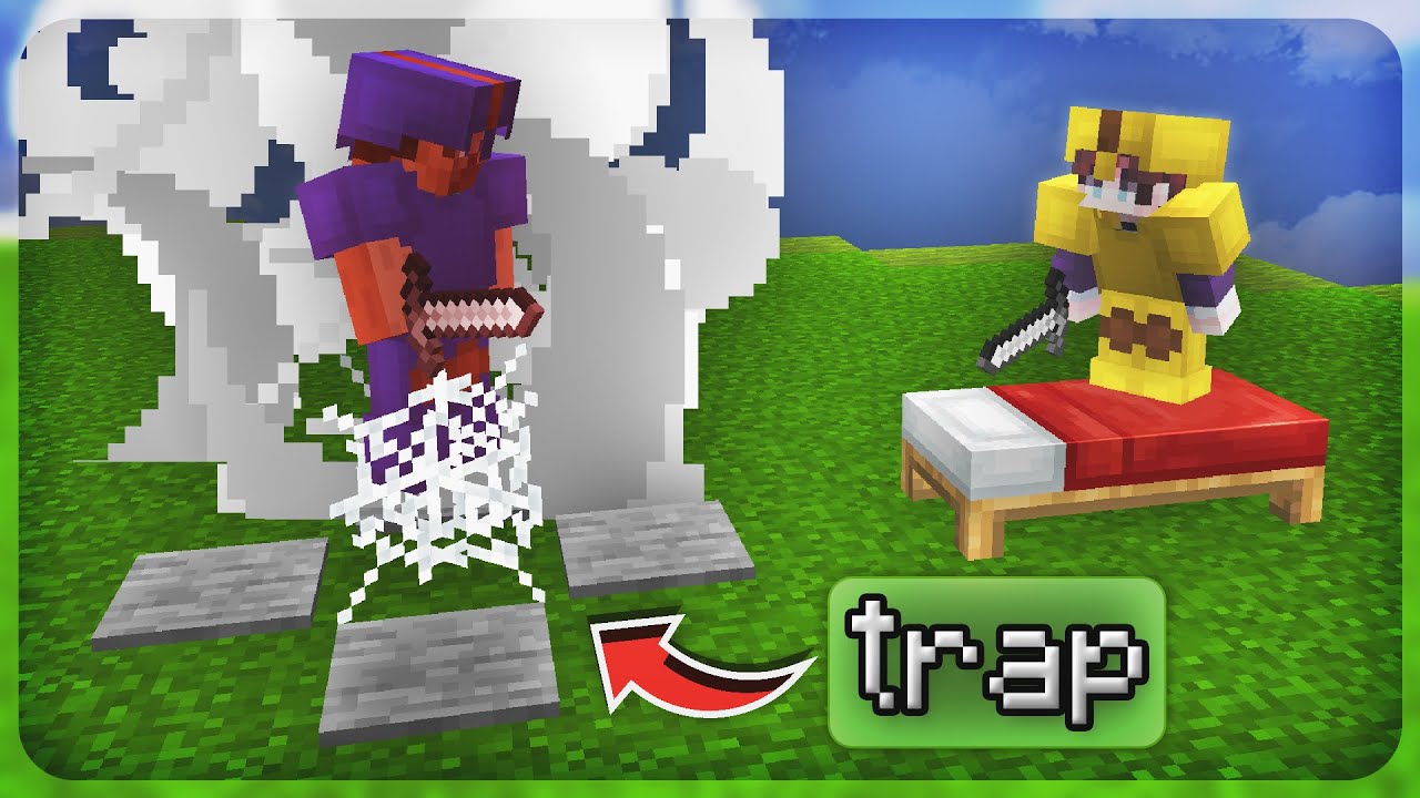 I Rushed OP Traps in Minecraft Bedwars - YouTube