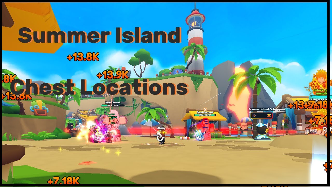 Anime Champions Simulator - ACS - Quick Tips - Summer Island Chest ...