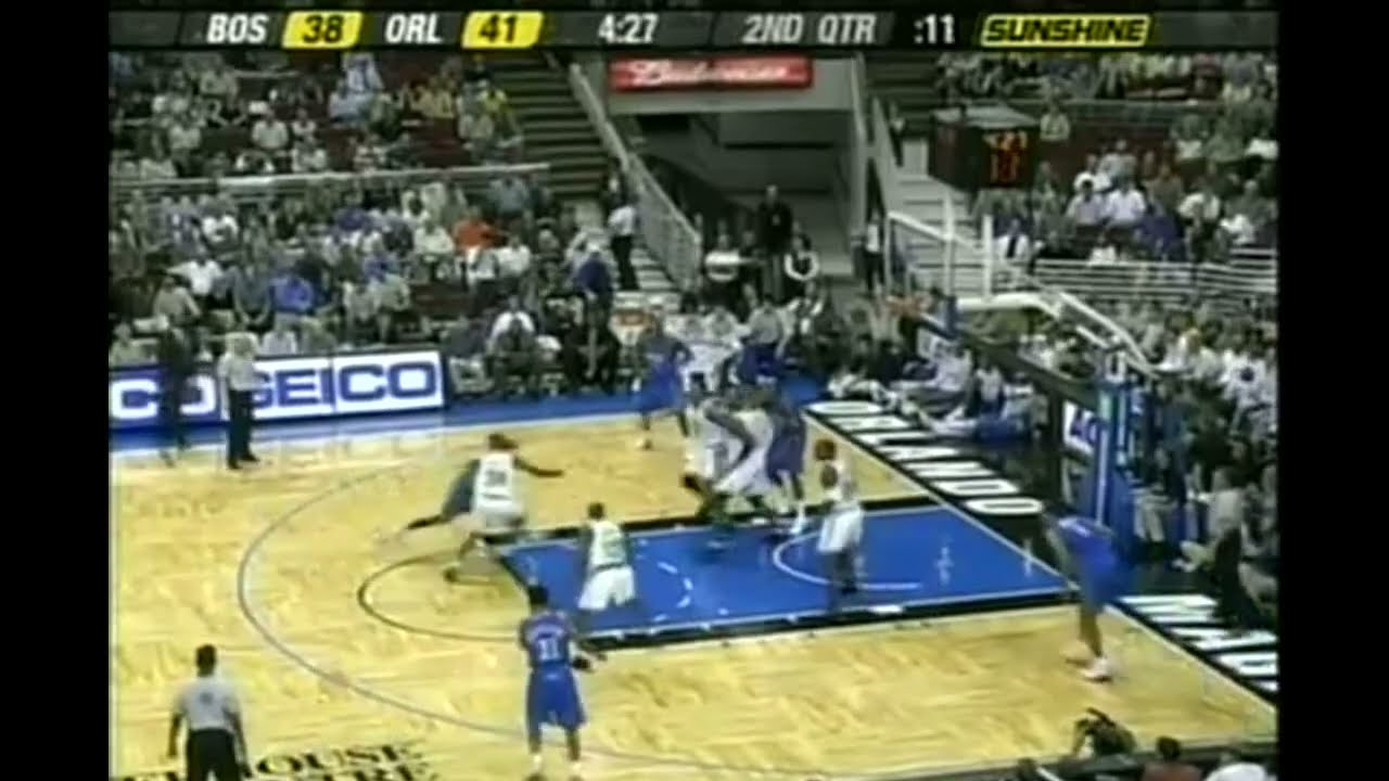 Donnell Harvey - Celtics at Magic - 11/26/03 - YouTube