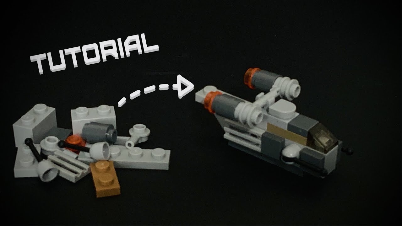 How to build mini LEGO Razor Crest Tutorial - YouTube
