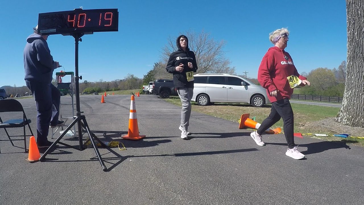 Crow Calling 5K finish line video 2023 - YouTube
