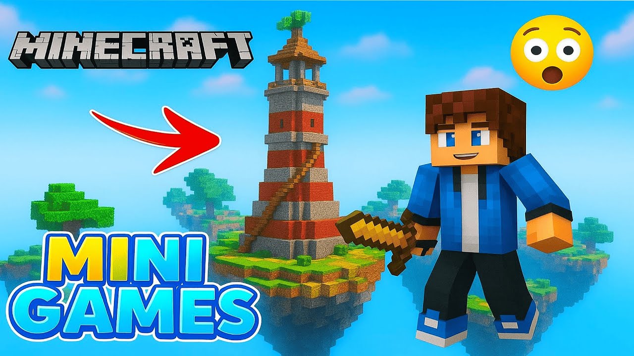 I Played the CRAZIEST Minecraft Mini Games Ever!🔥 #minecraft - YouTube