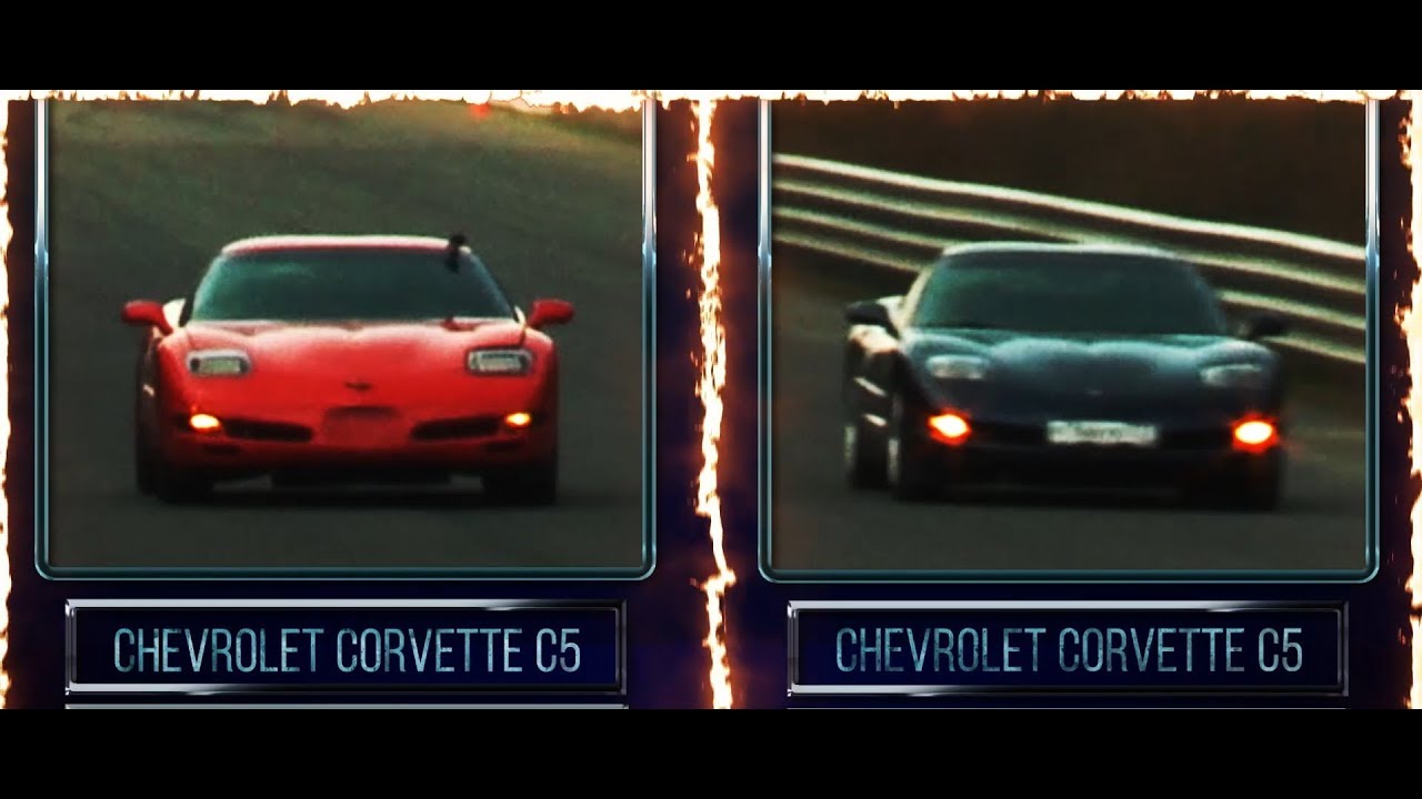 CHEVROLET CORVETTE C5 vs CHEVROLET CORVETTE C5 (RWDrags 2019) - YouTube